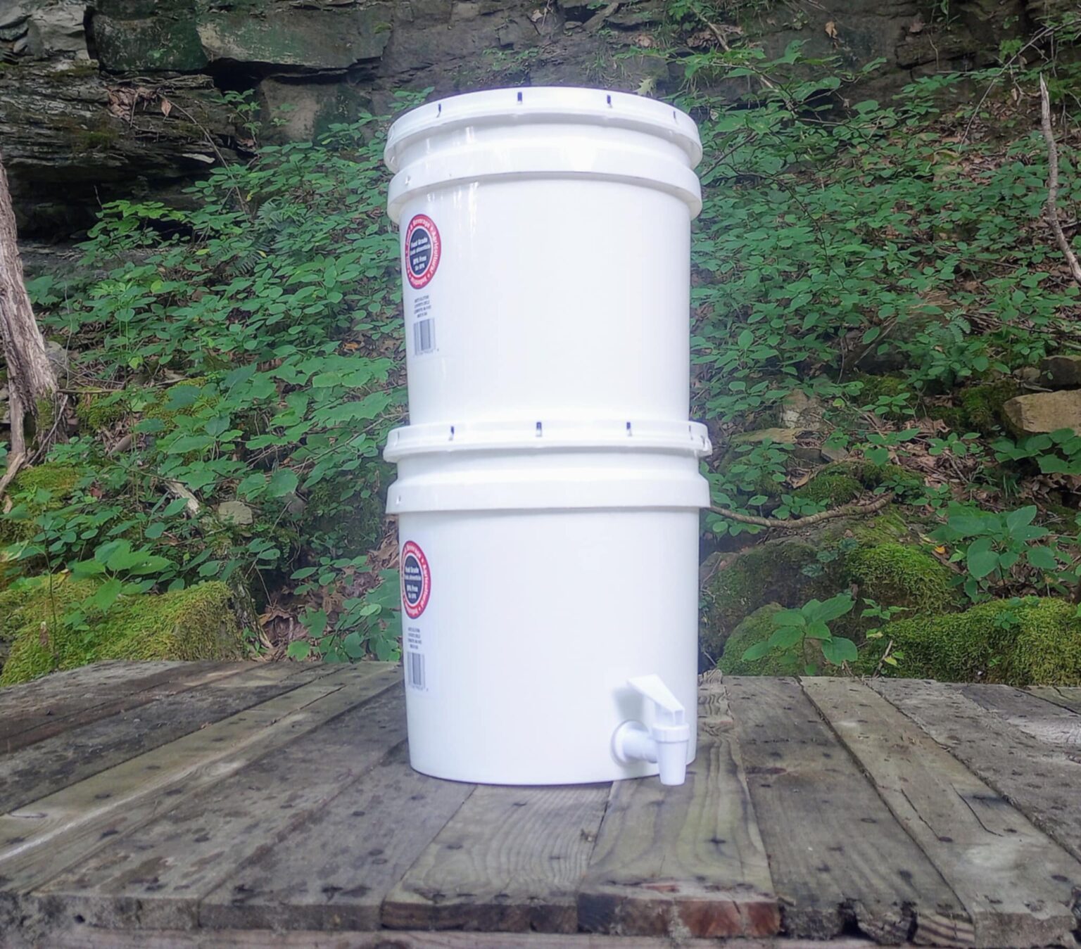 Gravity Fed Water Filtration System with ACTIVATED CARBON – Steep in ...